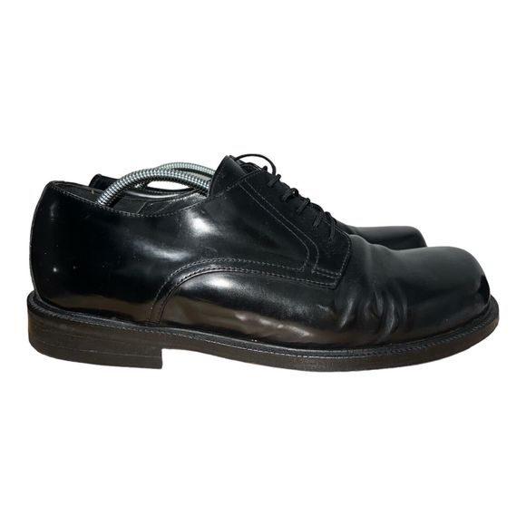 Cortina | Shoes | Cortina Mens Black Italian Leather Oxford Shoes Size ...